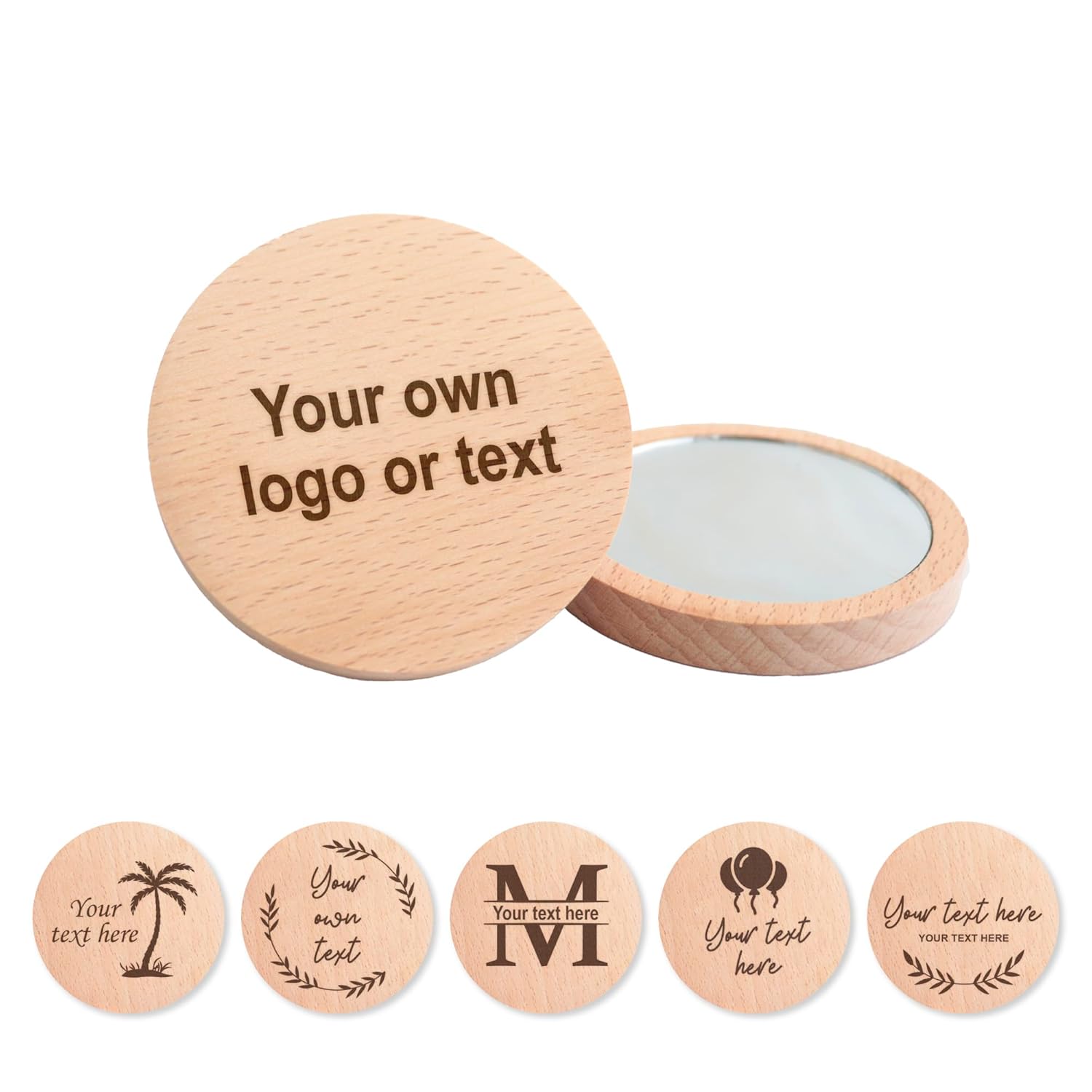 Amazon.com: Lot of custom compact mirrors for women, personalized ...