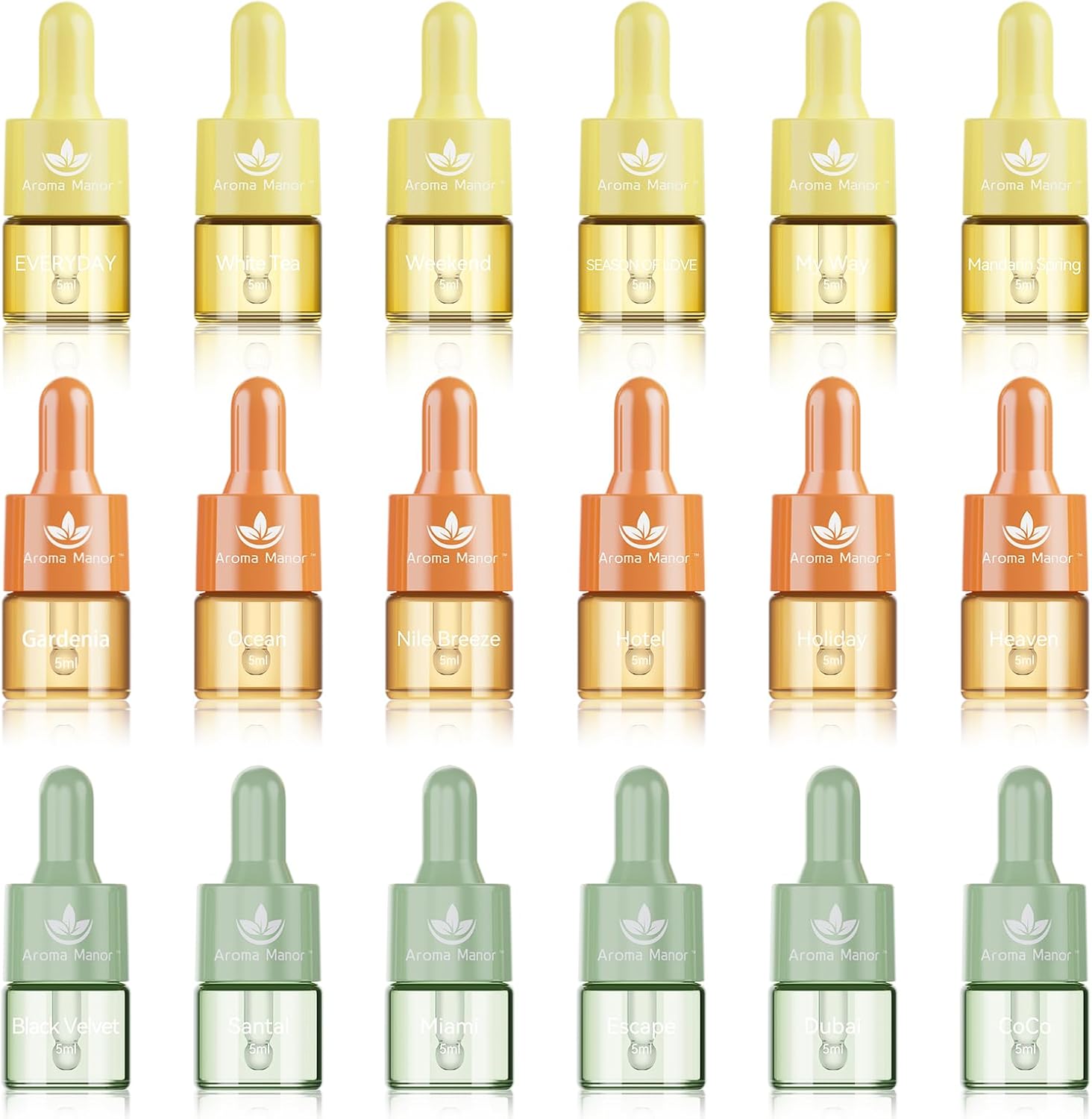 Amazon.com: Aroma Manor Gift Set of Hotel Collection Diffuser Oil ...