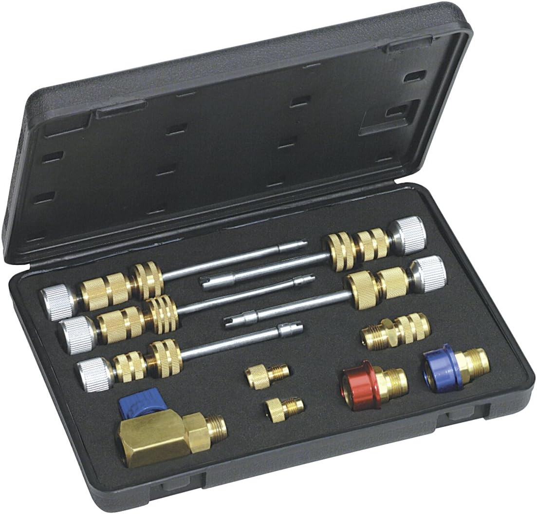 Amazon.com: Mastercool 58490 R134a Valve Core Remover/Installer Kit ...