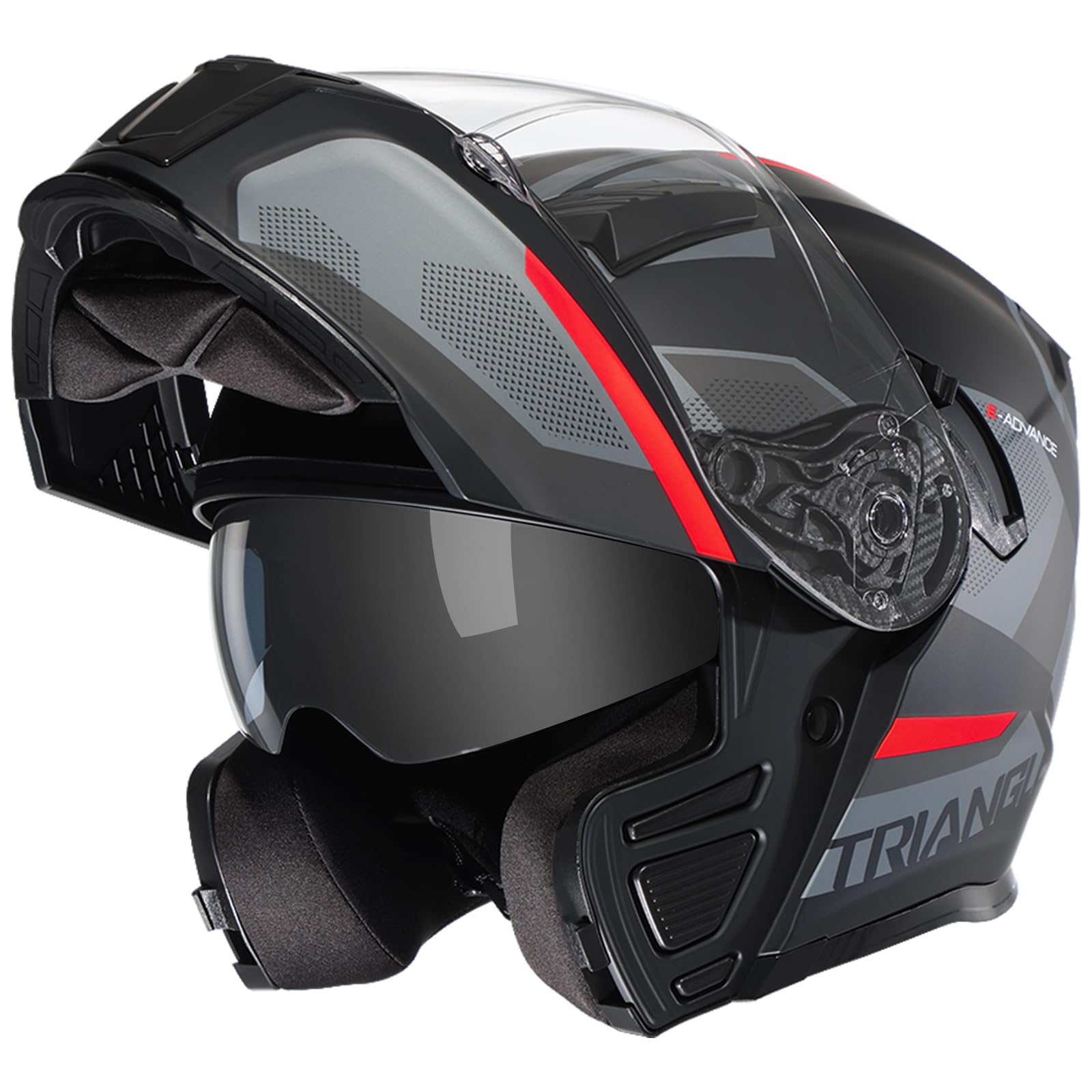 Snapklik.com : TRIANGLE Modular Motorcycle Helmets For Men Flip Up Full ...