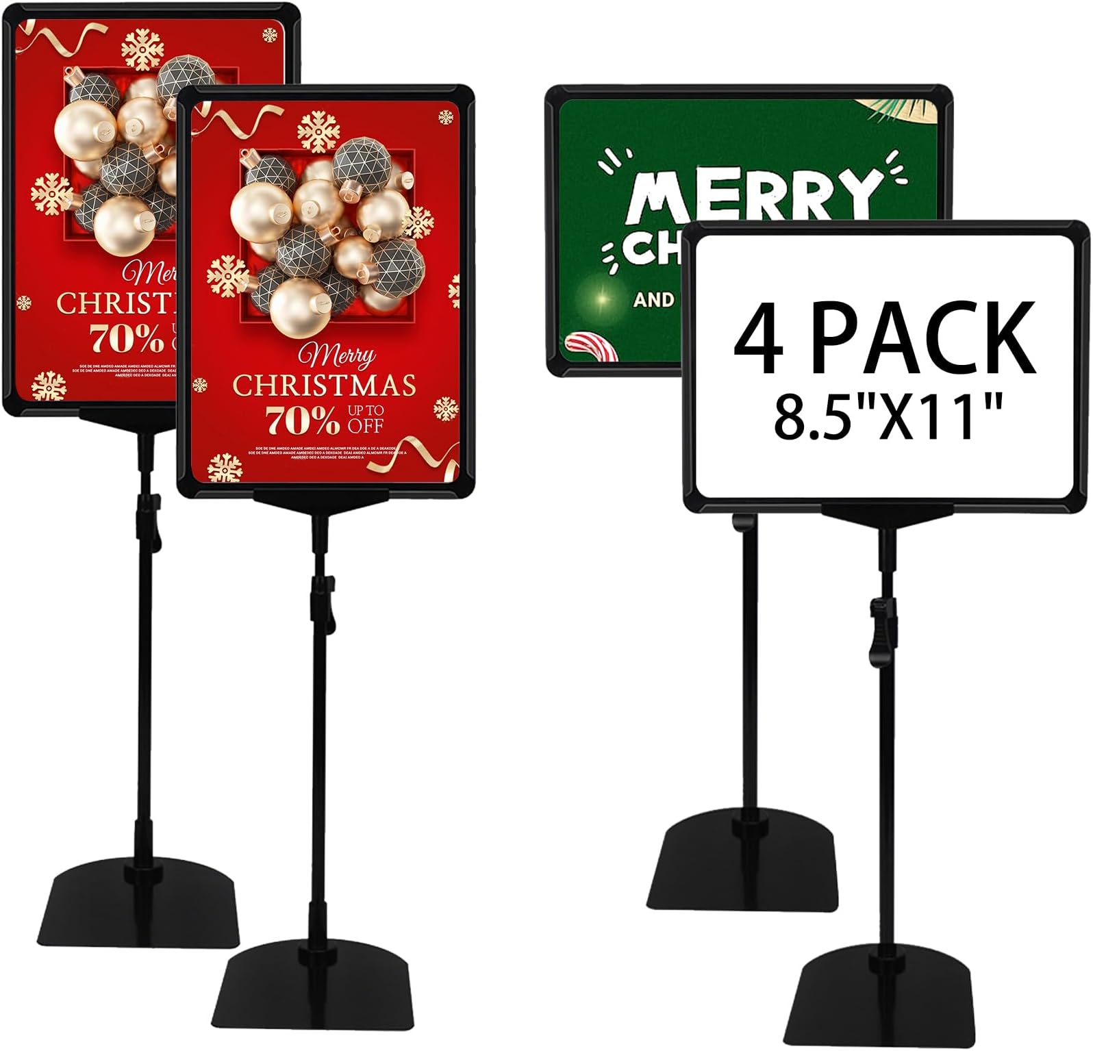 Amazon.com: Relx Adjustable Outdoor Sign Holder Stand for Display - 8 ...