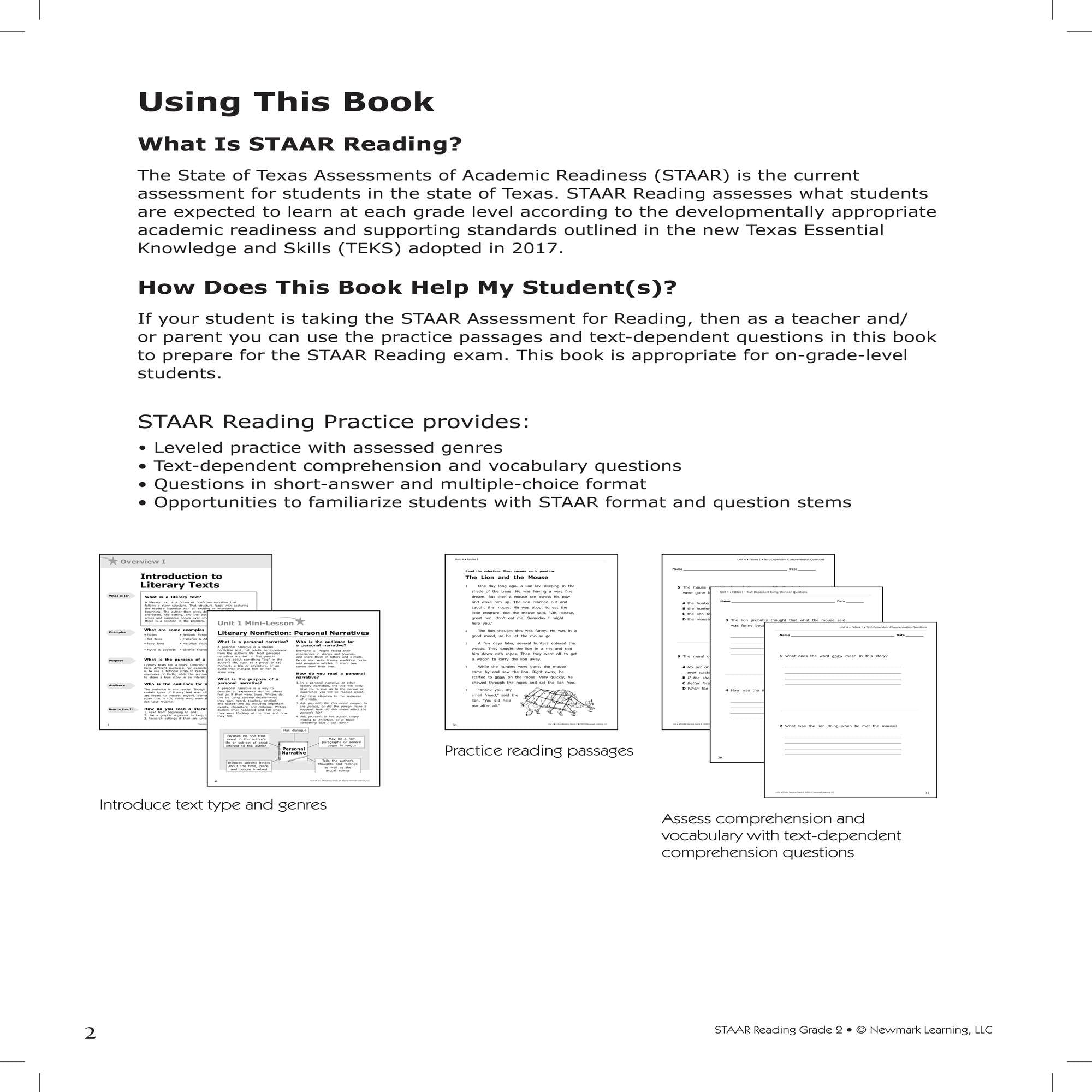 Snapklik.com : STAAR Reading Warm-Ups & Test Practice I For Children In ...