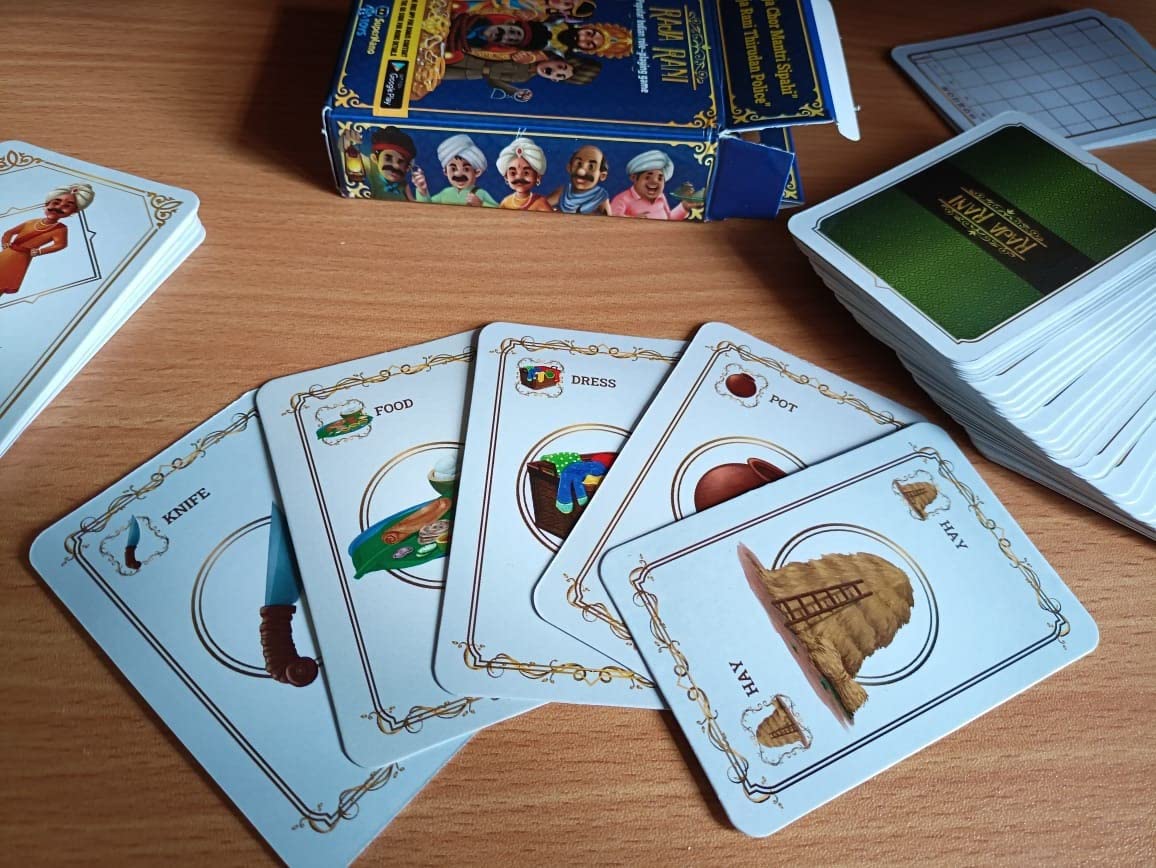 Buy Super Nano Toys Raja Rani, Find Who is "Thief", Card Game for Kids ...