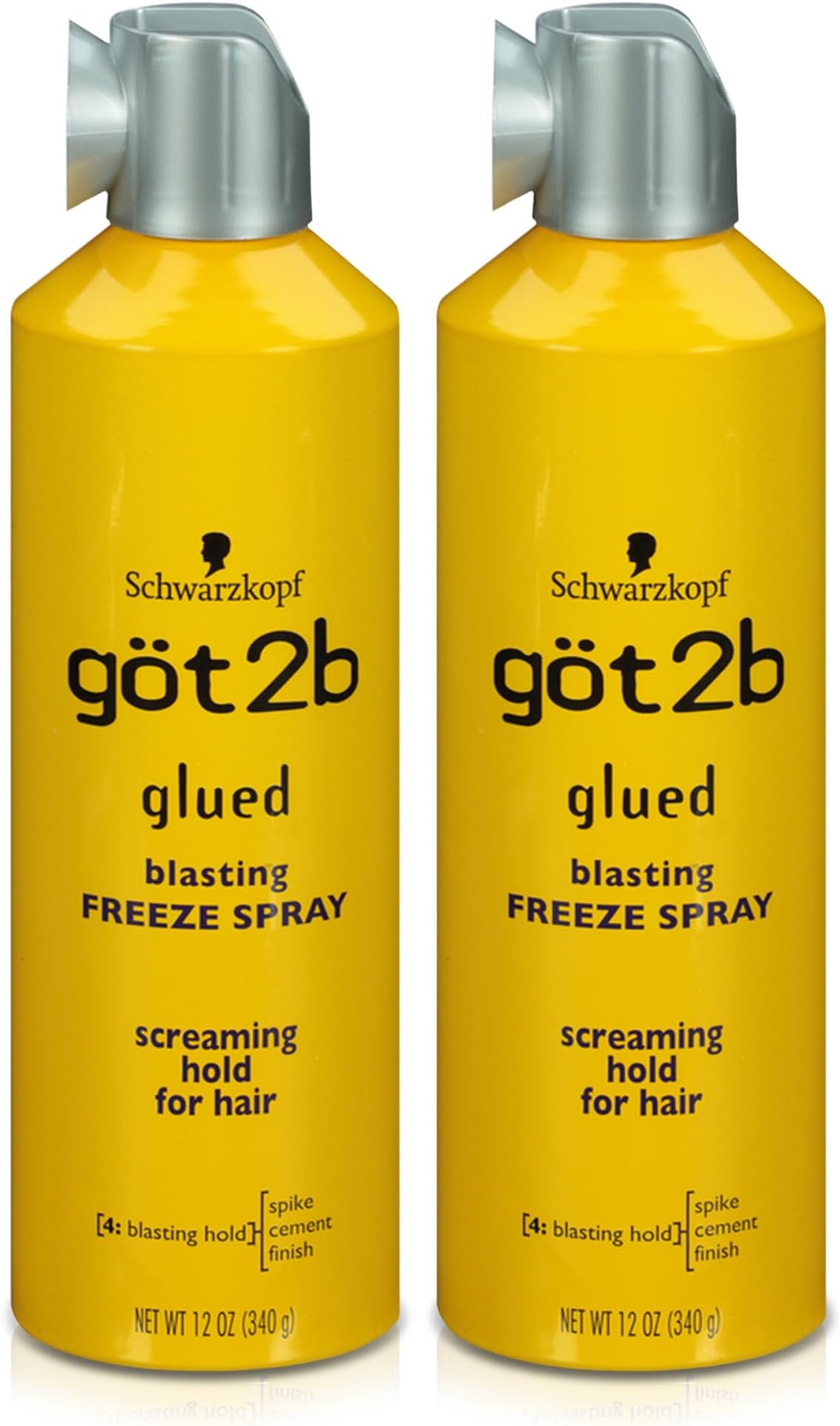 Amazon.com : Got2B Got 2 B Glued Blasting Freeze Spray (Pack of 2 ...