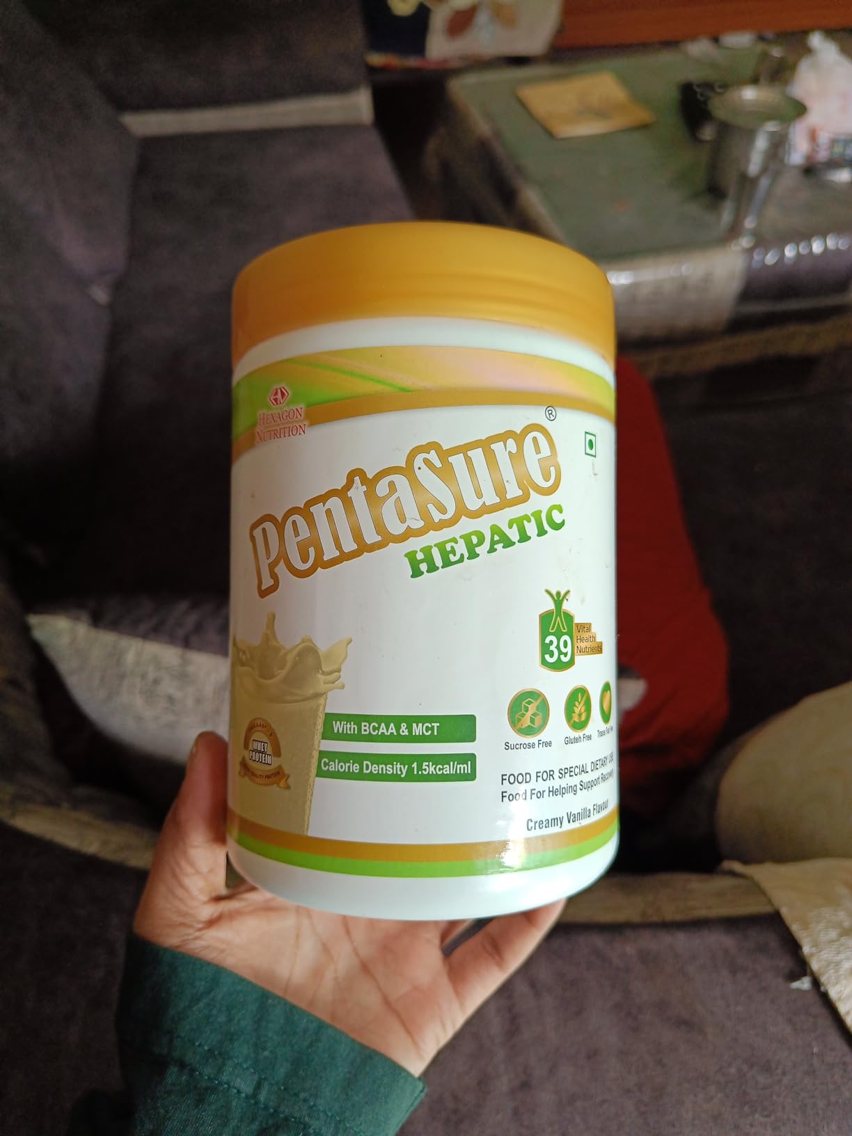 PentaSure Hepatic Liver Care Vanilla Flavour 400gm : Amazon.in: Health ...