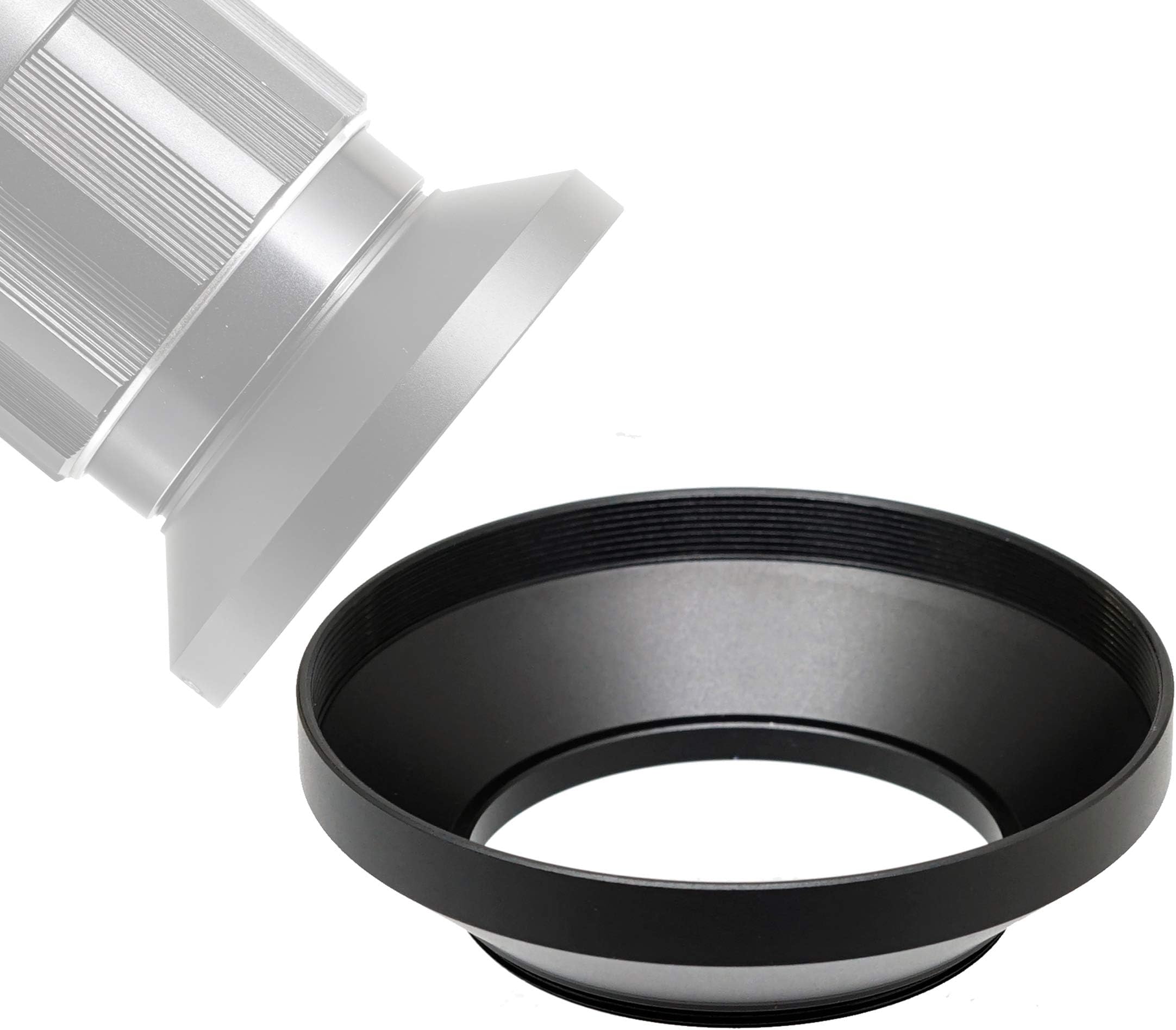 Universal Lens Cap 49mm Screw-in Metal Lens Hood For Pentax Takumar ...