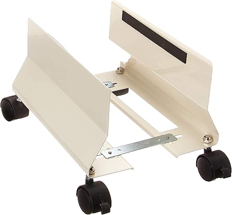 Amazon.com : Halter Mobile CPU Stand, Universal Metal Computer Cart ...