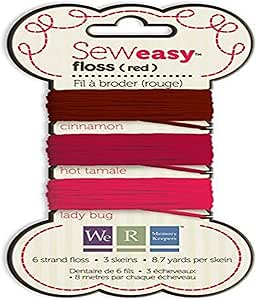 We R Memory Keepers Sew Easy Floss, Red : Amazon.ca: Home