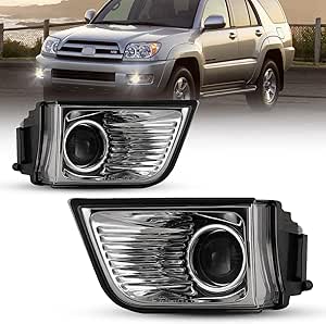 Fog Lights for 2003 2004 2005 Toyota 4Runner OEM Replacement Bumper Fog ...