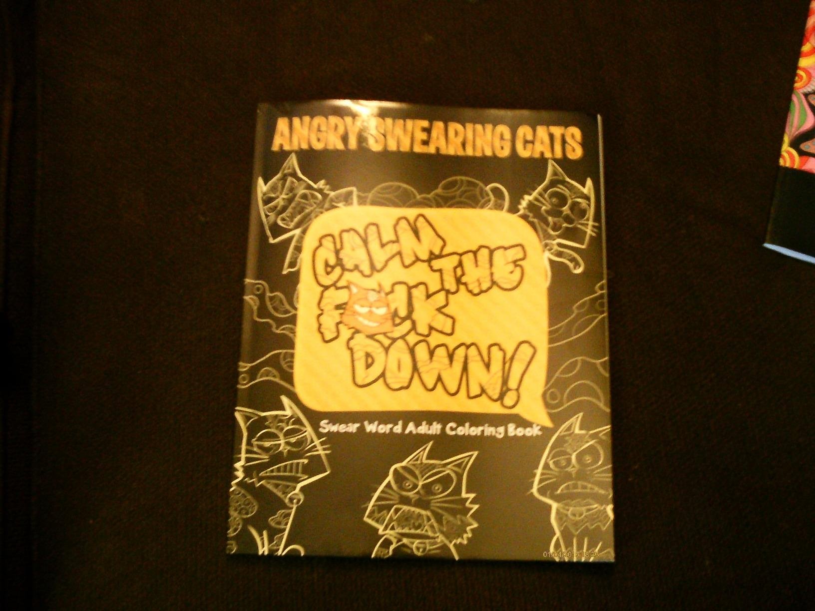 Amazon.com: Angry Swearing Cats (Creative Sweary Coloring Book for ...