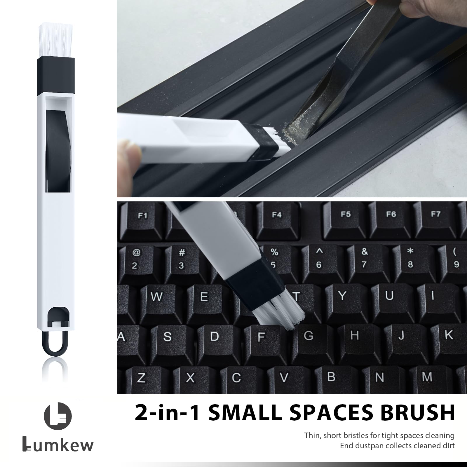 Snapklik.com : Small Cleaning Brush Small Spaces Set, Multiple Crevice ...