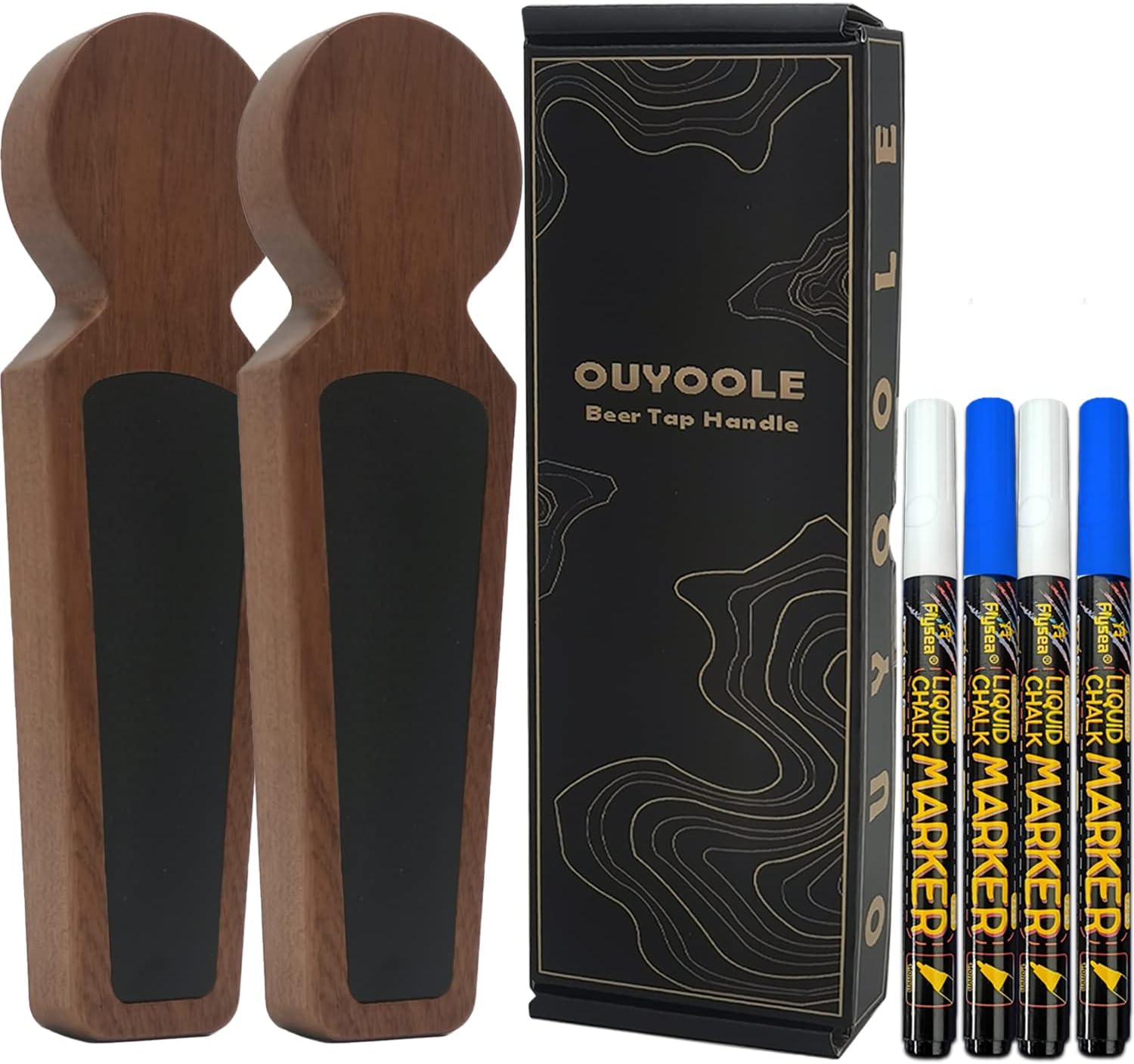 Amazon.com: OUYOOLE Beer Tap Handle, 4 Pack Tap Handles, Keg Tap Handle ...