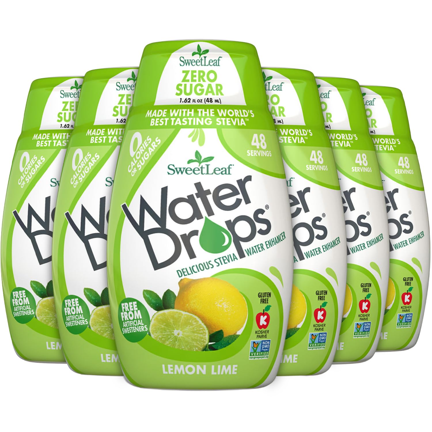 Snapklik.com : SweetLeaf Water Drops, Lemon Lime Water Enhancer, Sugar ...