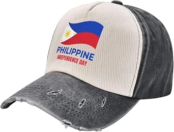Pofeisi Philippines Independence Day Hat Filipino Flag Trucker Hat ...