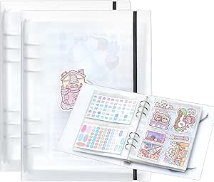 2pcs A5 Sticker Collecting Album,Sticker Organization Storage Book ...