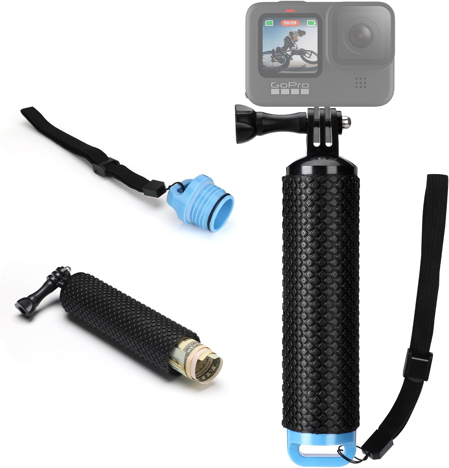 Amazon.com : Mystery Waterproof Floating Hand Grip, Underwater Selfie ...