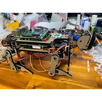 Buy FREENOVE Robot Dog Kit for Raspberry Pi 4 B 3 B+ B A+, Walking ...