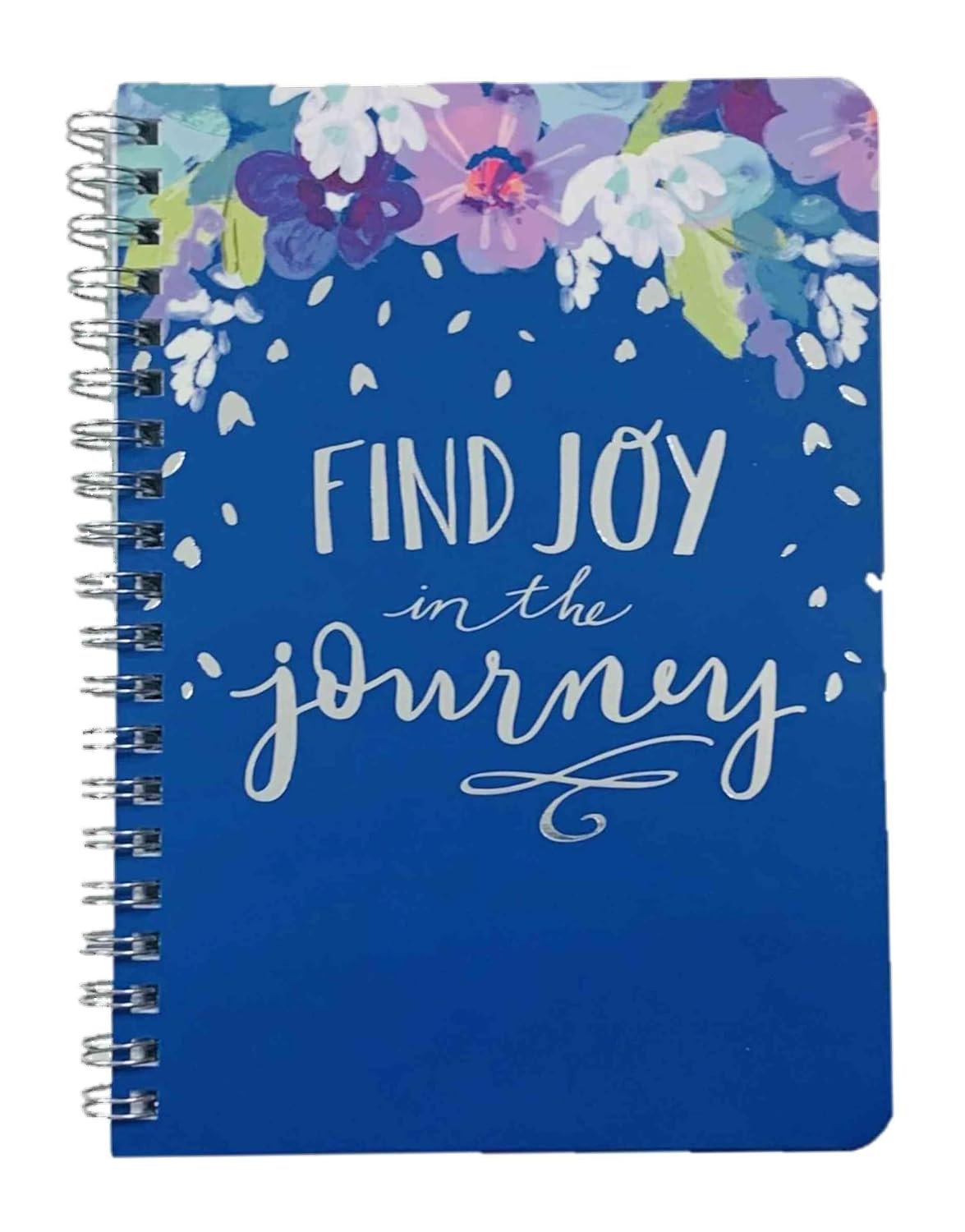 Carolina Pad College Ruled Foil Cover Spiral Notebook, Silver Lining ...