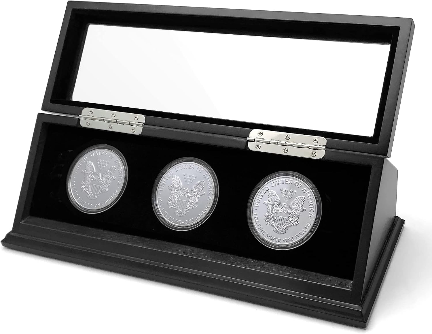 Amazon.com: Chez Monett Challenge Coin Display Case 1.5-1.75 Inch 38-44 ...