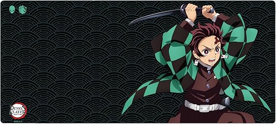 Amazon.com: Demon Slayer Kimetsu No Yaiba Tanjiro Gaming Mouse Pad ...