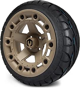 Amazon.com: MODZ® Defender Sand 14" Golf Cart Wheels and MODZ® Street ...