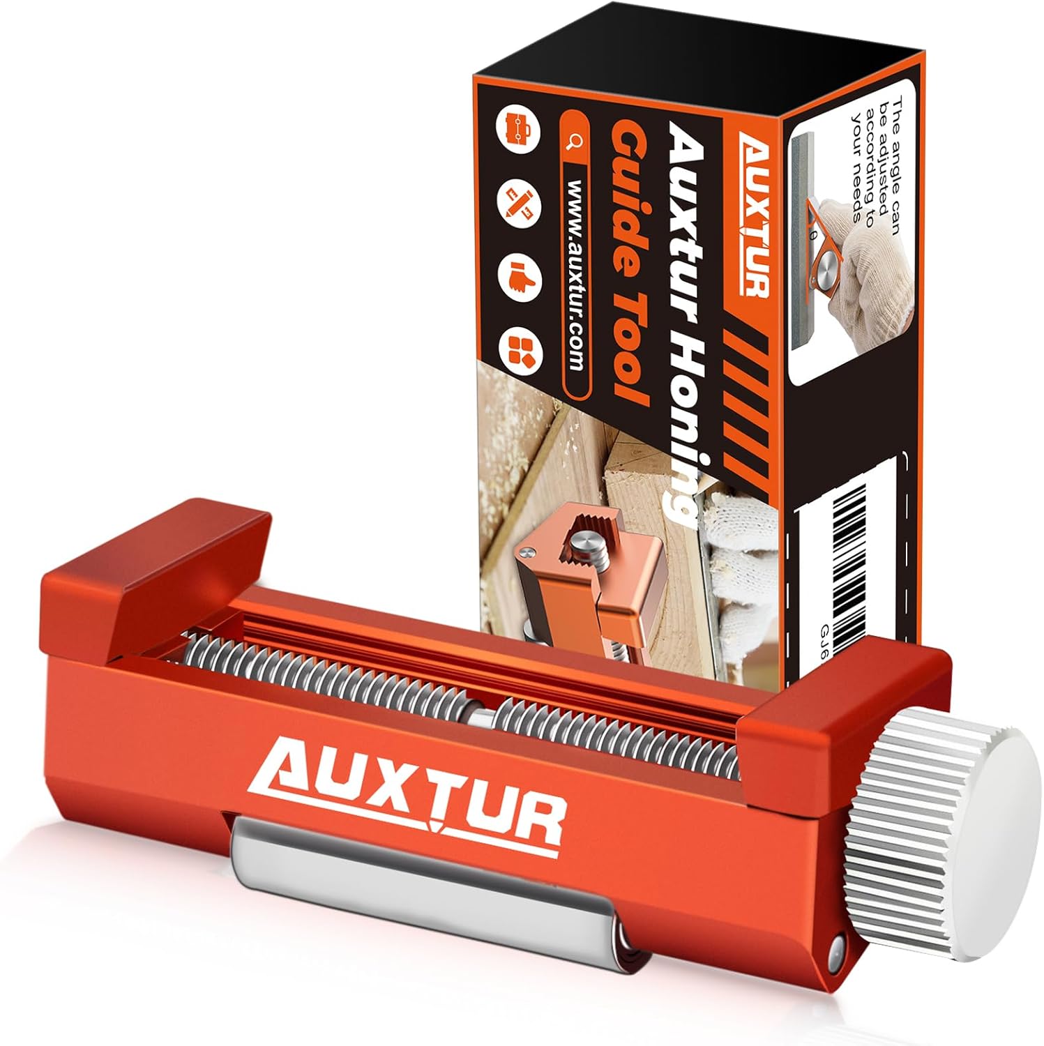 Amazon.com: AUXTUR Honing Guide for Woodworking,Honing Steel Center Sharpening Holder,Complete ...