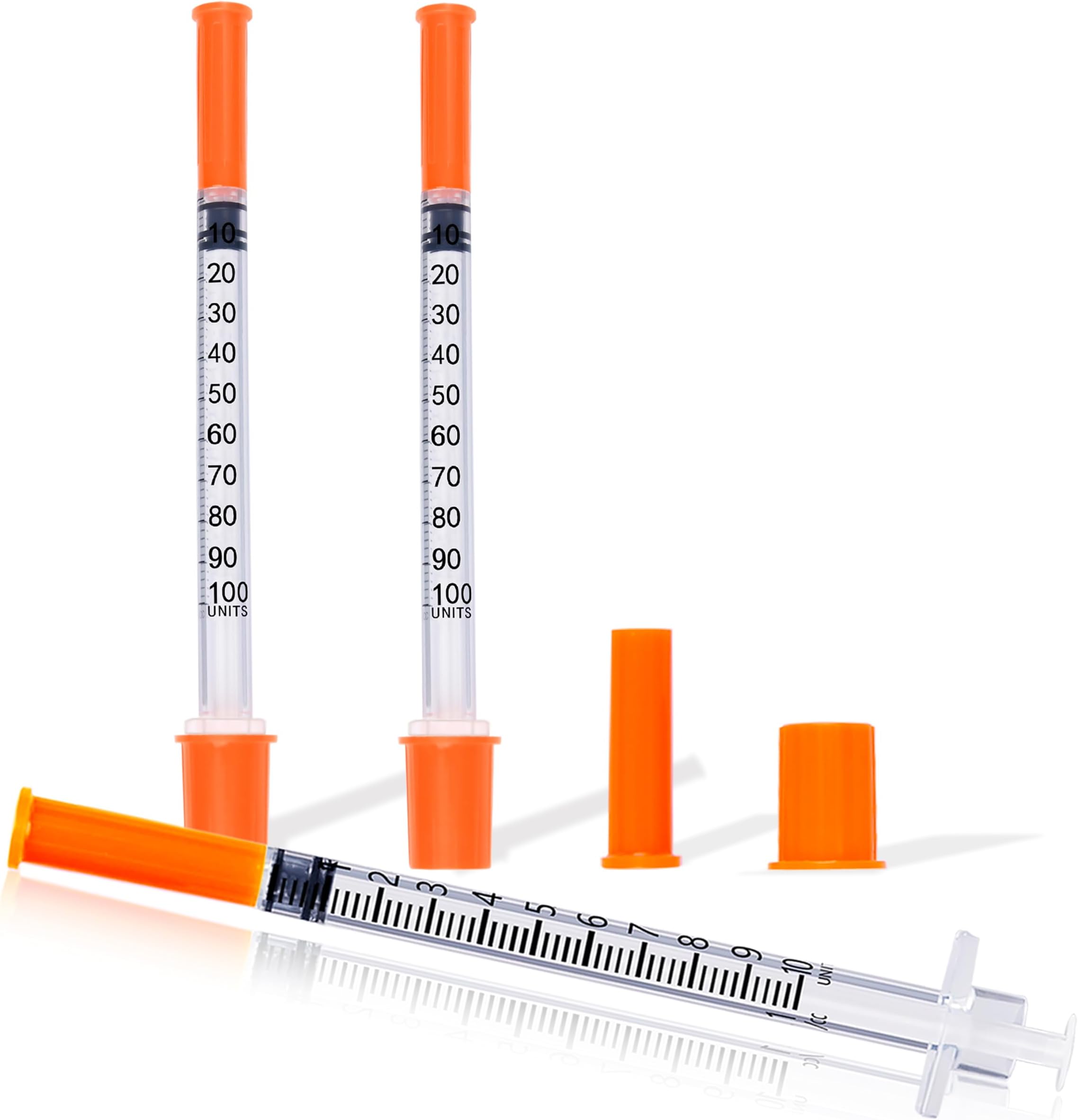 Amazon.com: 1ml Syringe, Syringes 31G 1/2" 8mm 1cc Inch, Individually ...