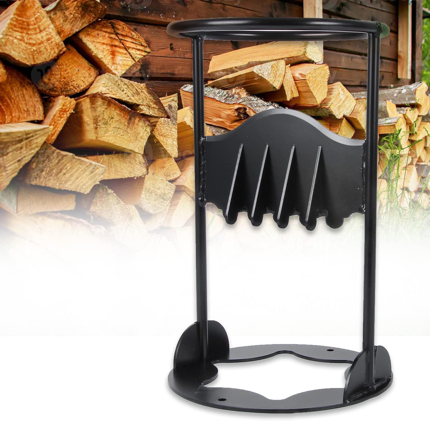 Amazon.com: Wztepeng Cast Iron Firewood Kindling Splitter for Wood ...