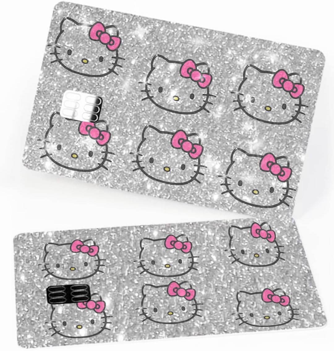 Amazon.com: ExotixCard Sticker Ultra Bling Reflective Debit - Credit ...