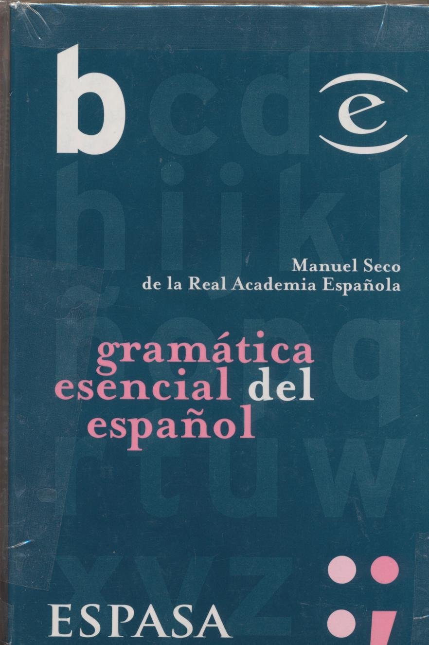 Gramatica esencial del español : Manuel seco: Amazon.es: Libros