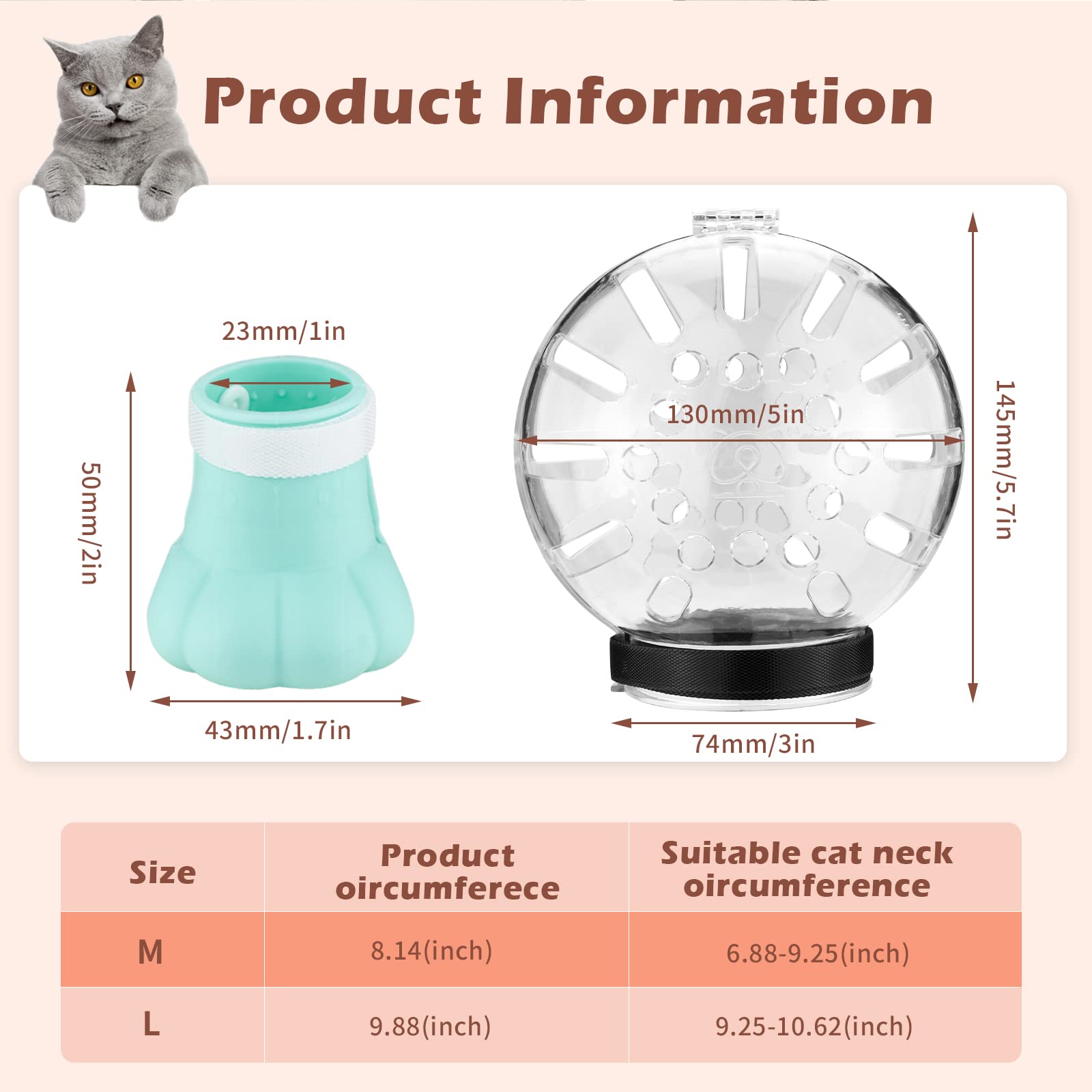 Snapklik.com : Cat Muzzle And Boots, Cat Breathable Bubble Helmet Hood ...