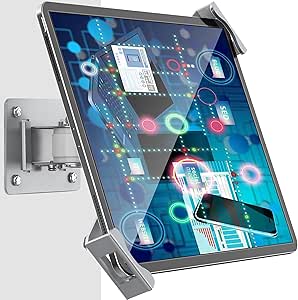 Tablet Wall Mount Holder Anti Theft Tablet Wall Swivel Mount with ...