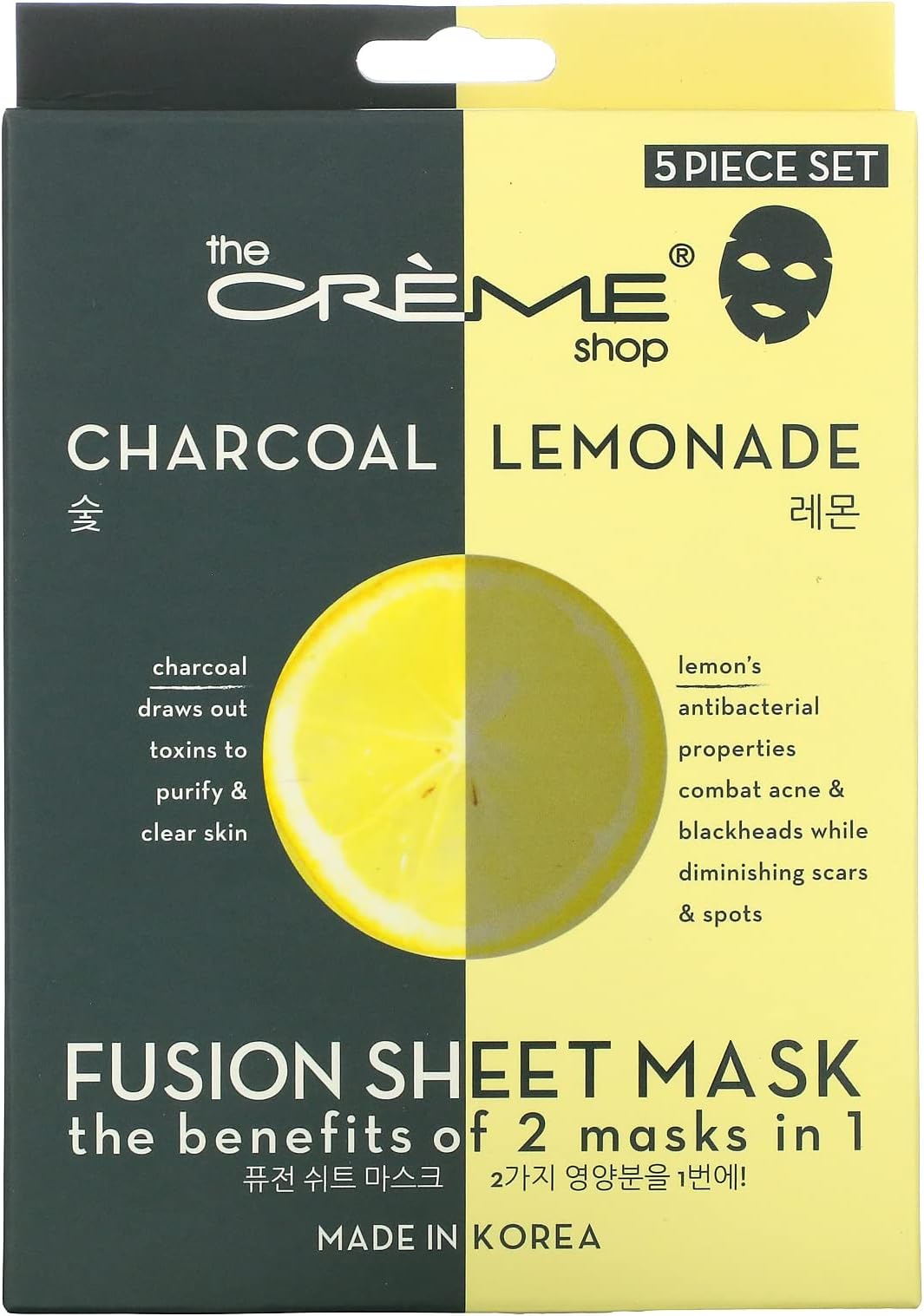 Amazon.com : The Crème Shop - Fusion Face Masks, Korean Facial Skin ...