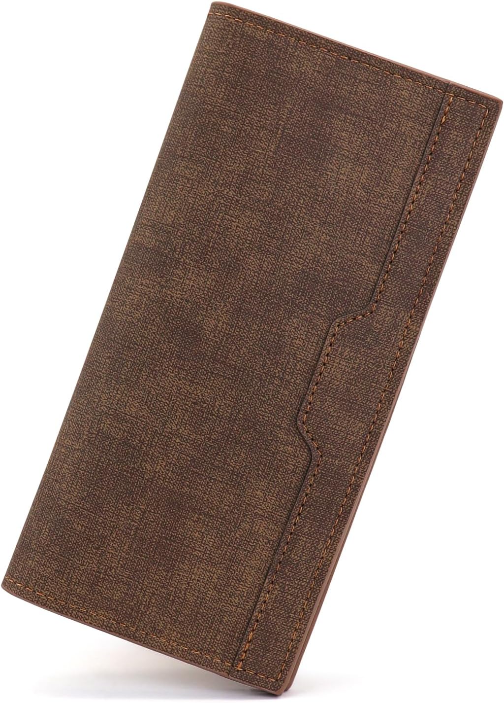 Amazon.com: AfitLulu Long Wallet for Men, Stylish Ultra-Thin Bifold ...