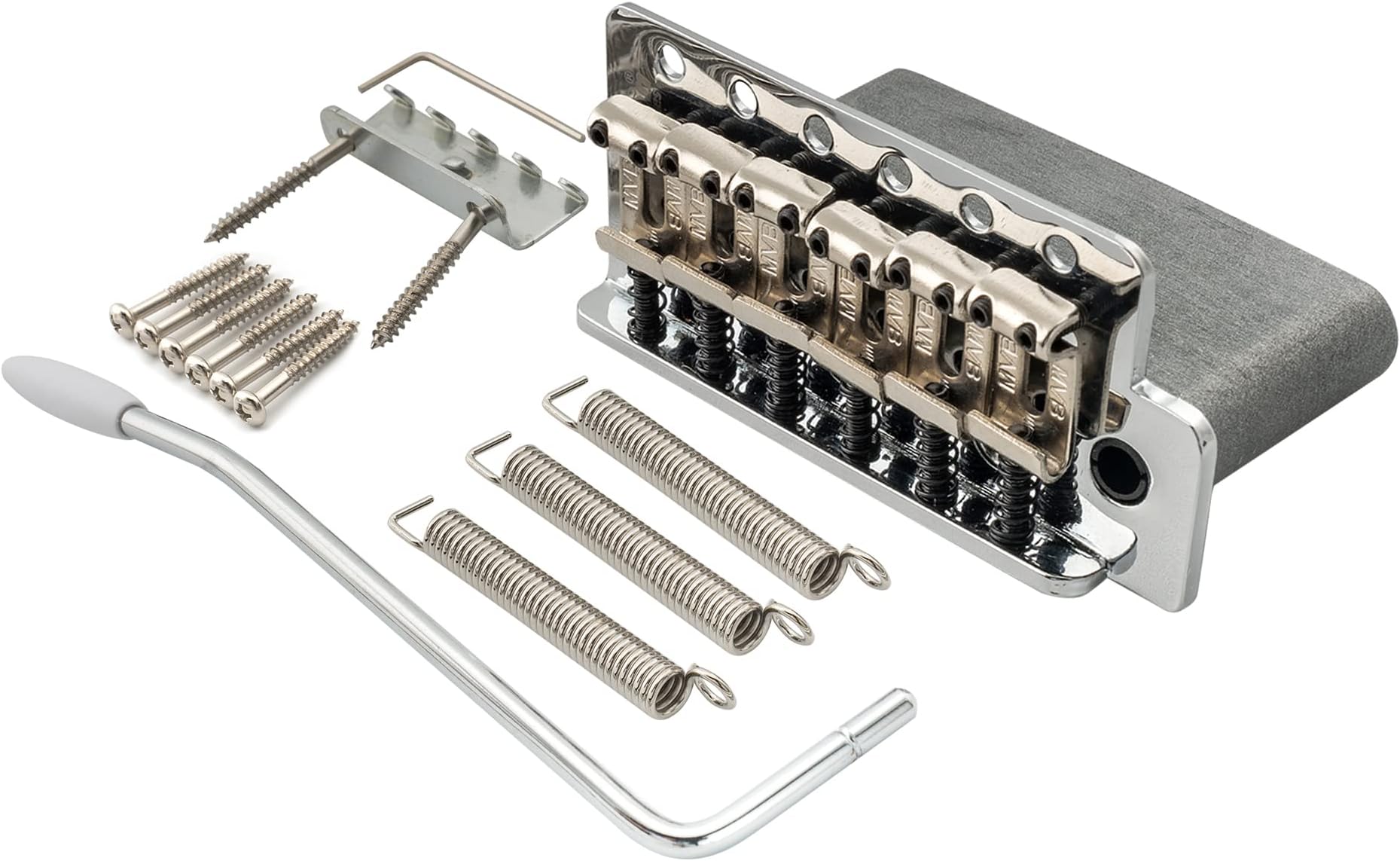 Wilkinson WOV03 54mm(2-1/8 inch) Vintage Tremolo Bridge 6-Screw for ...
