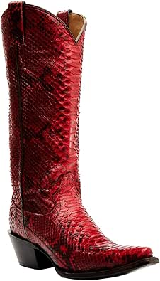 Amazon.com | Idyllwind Women's Slay Exotic Python Western Boot Snip Toe ...