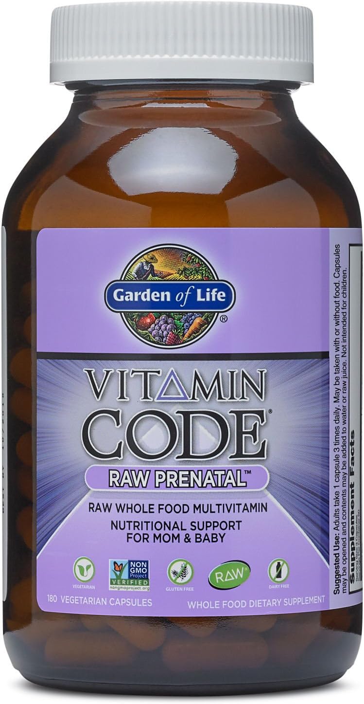 Amazon.com: Garden of Life Vitamin Code Raw Prenatal : Health & Household
