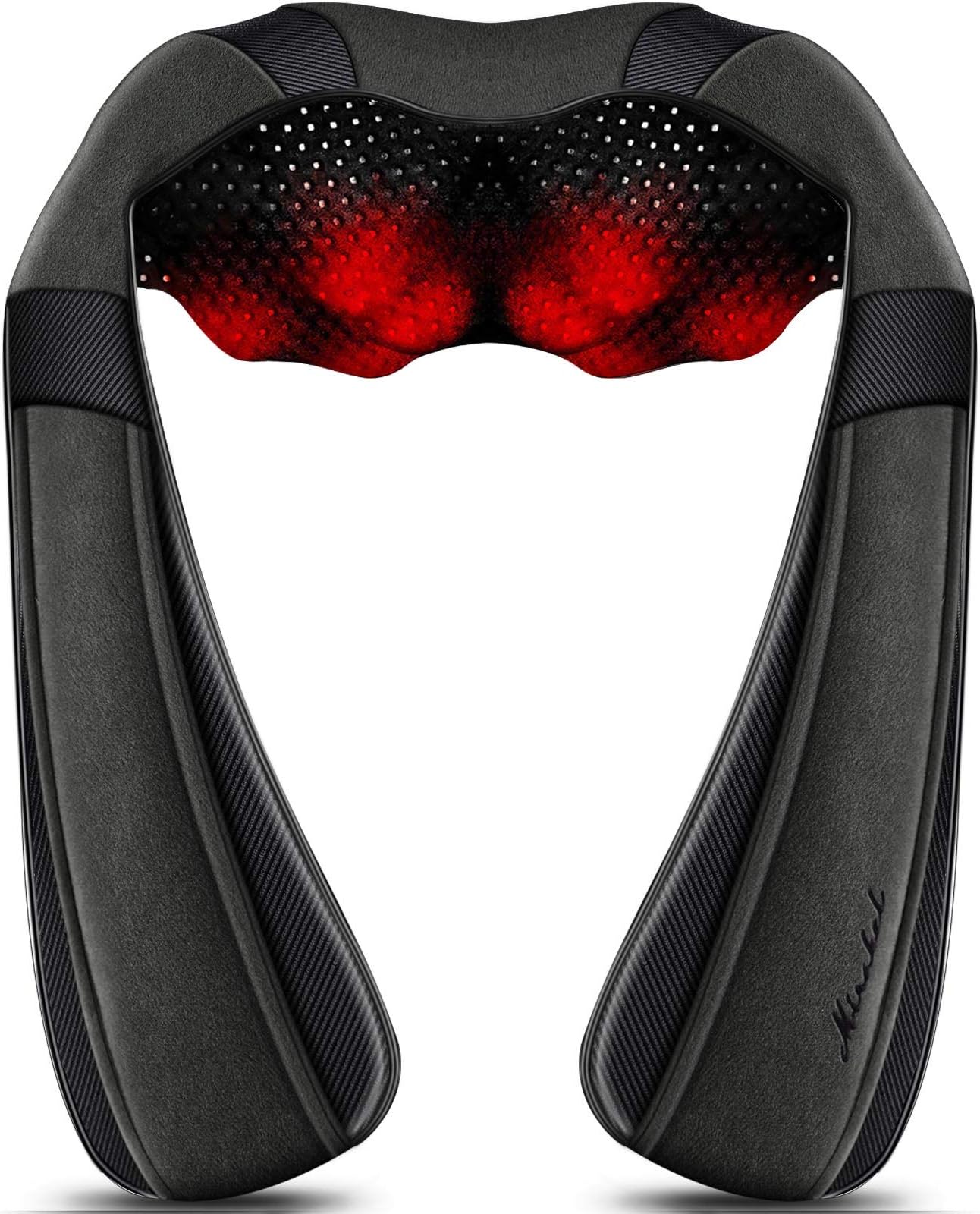 Amazon.com: Mirakel Shiatsu Neck & Back Massager with Heat - Deep ...