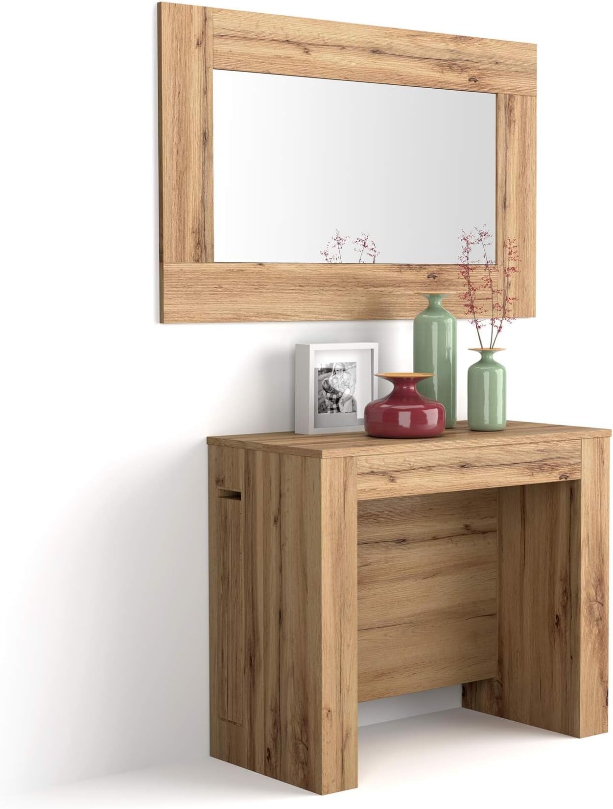 Amazon.com - Pvillez Expandable Dining Table for 6-12 Person, White ...