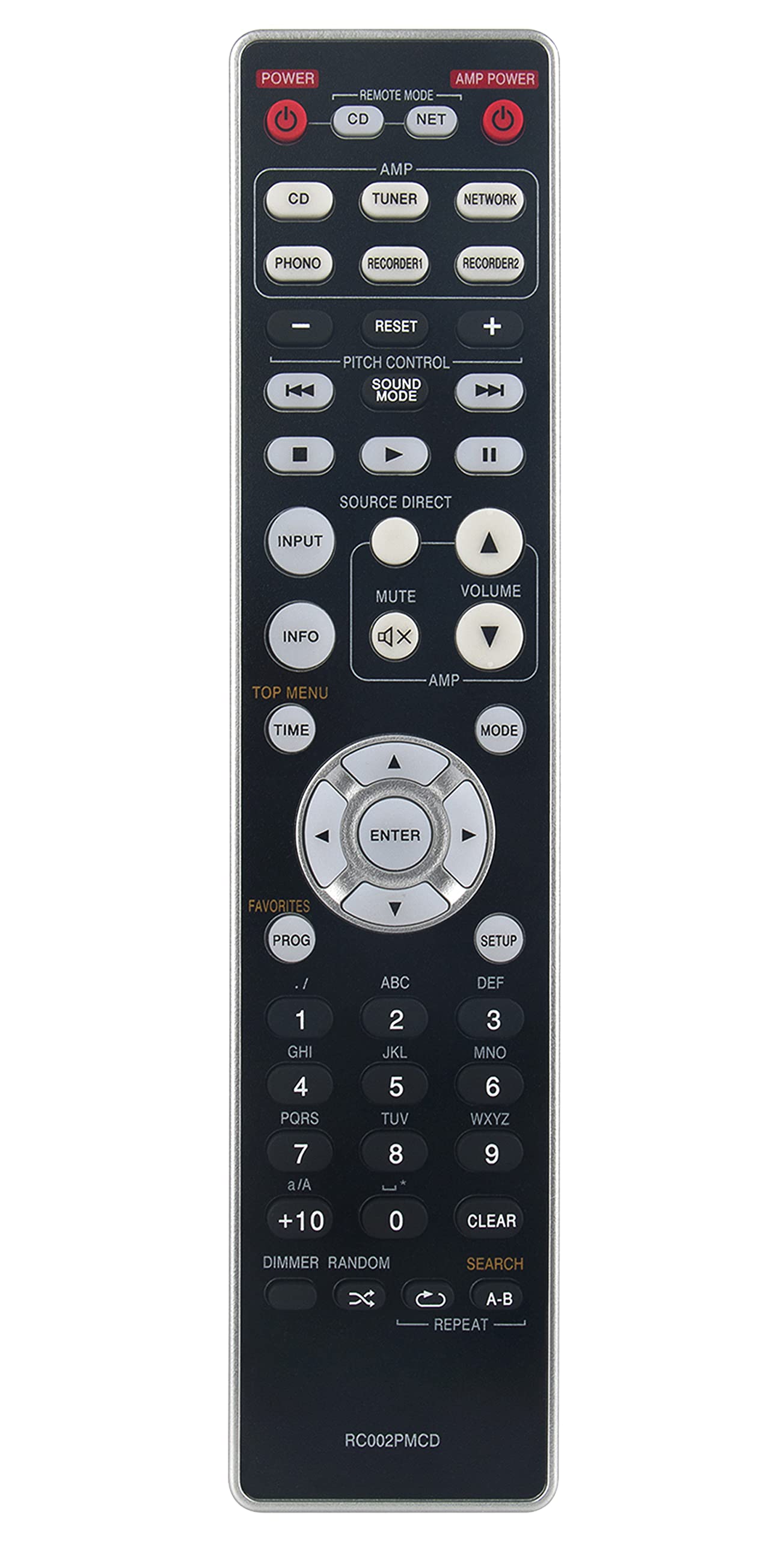 Amazon.com: RC002PMCD Replaced Remote fit for Marantz CD Player ...