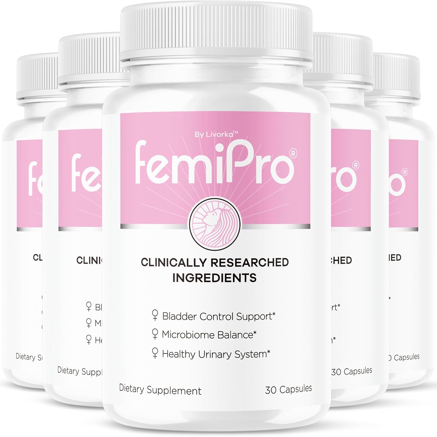 Amazon.com: (5 Pack) FemiPro Bladder Control Pills - Original FemiPro ...
