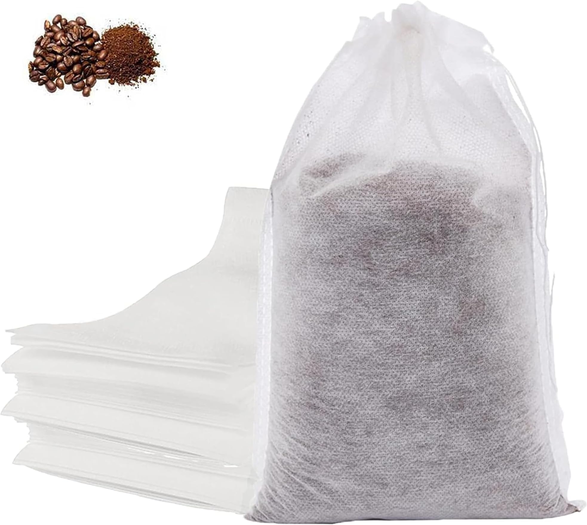 Amazon.com: Caffi Paper Coffee Filters for 4 to 8 Cup French Press ...