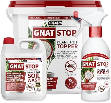 Gnat Stop Ultimate Ultimate Gnat Stop Killer Kit | 3-in-1 Combo: Gnat ...