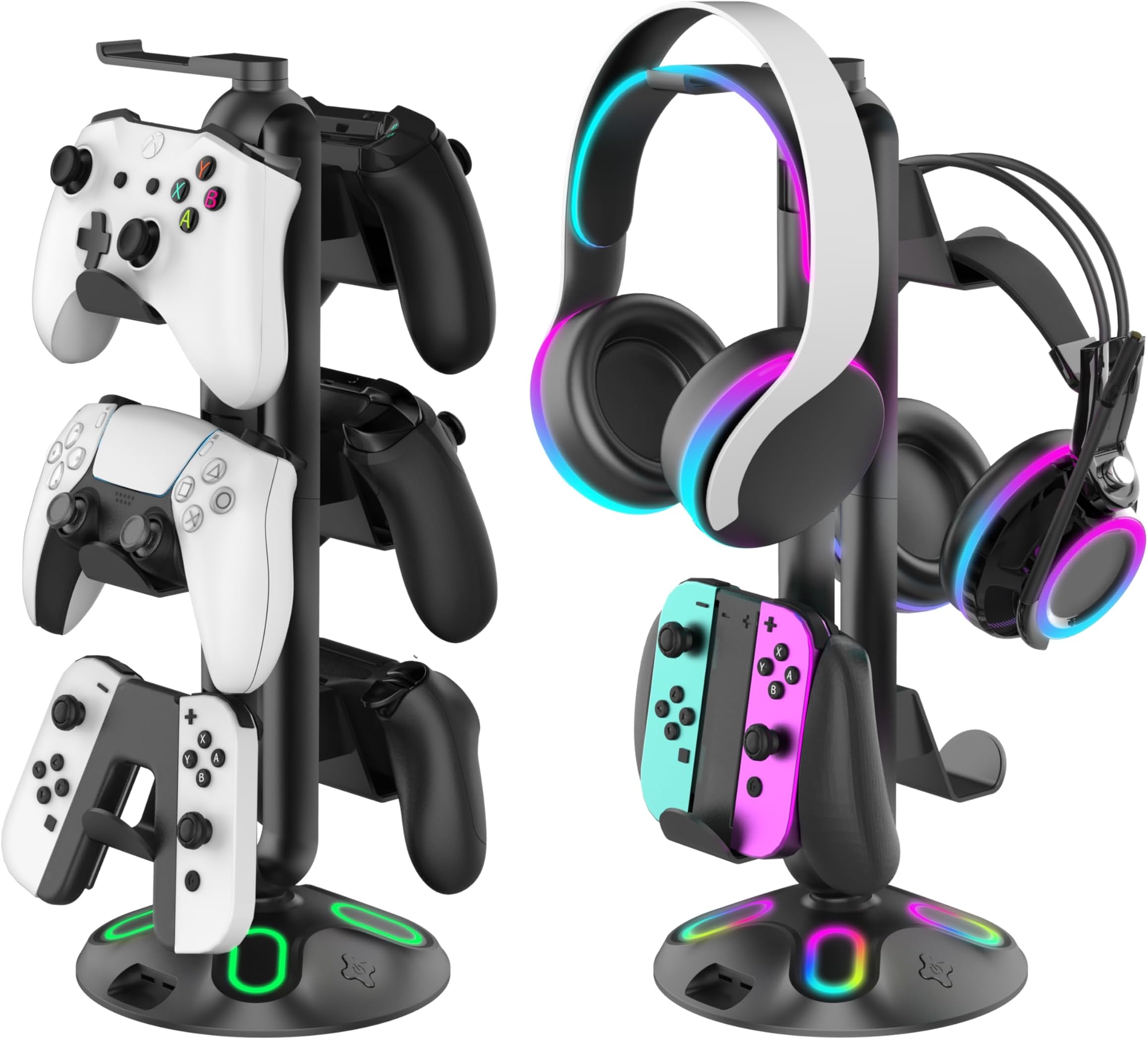 Amazon.com: KDD Headset Stand with Light Modes - Controller Holder for ...