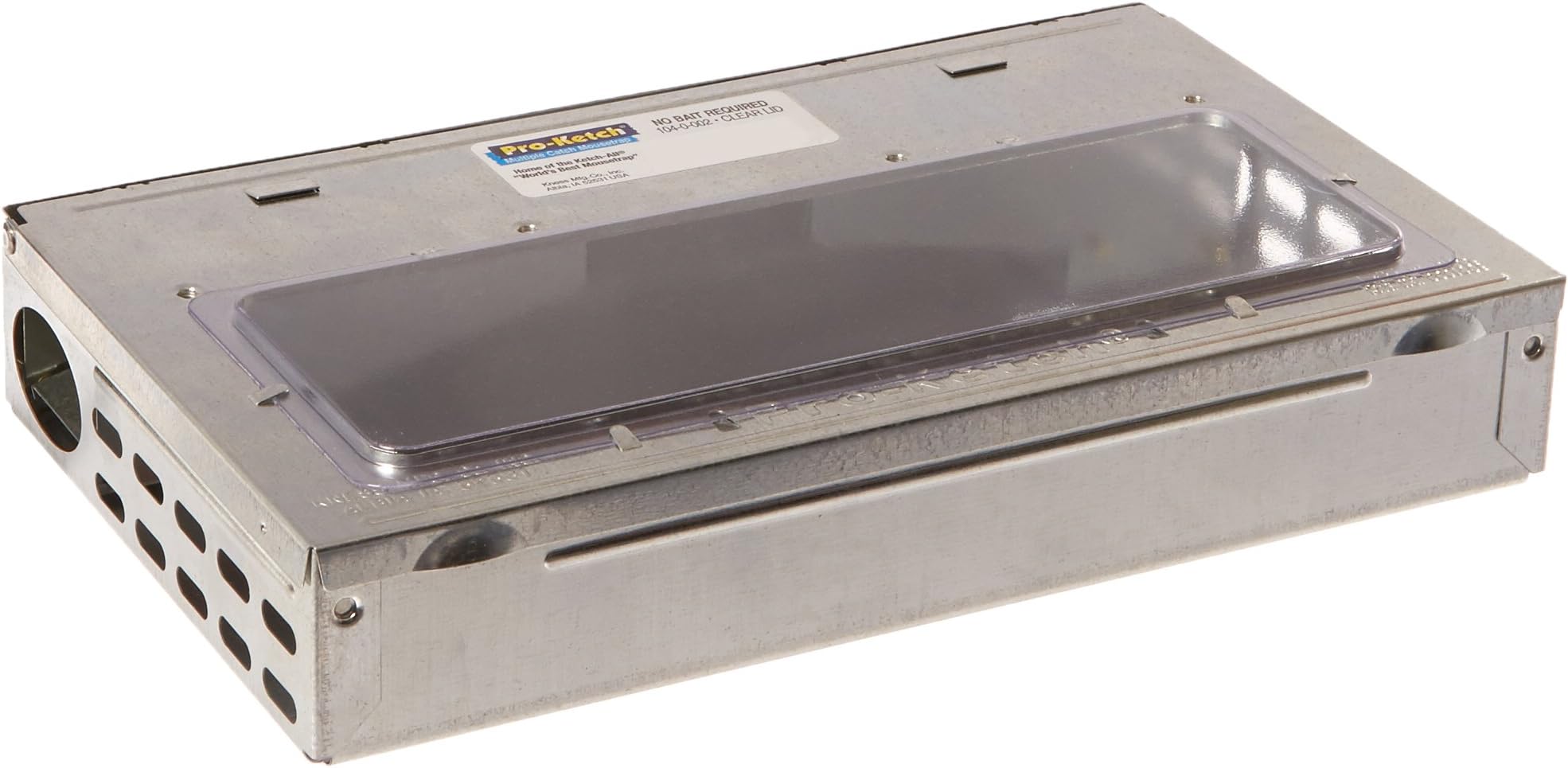 Amazon.com : Kness 101-0-002 Ketch-All Mousetrap (3 Traps) Silver ...