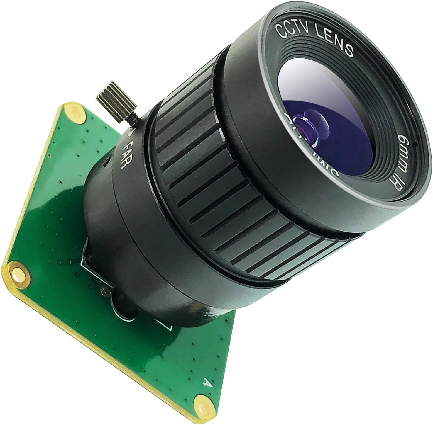 Amazon.com: Raspberry Pi Camera 12.3M Pixel IMX477R Sensor 6mm CS Lens ...