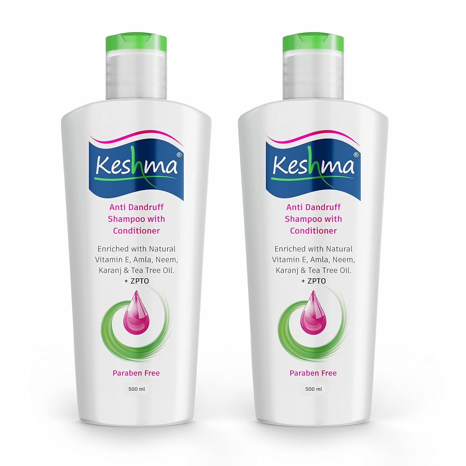 Morvin India Keshma Shampoo with Conditioner (500 x 2 Pieces) : Amazon ...