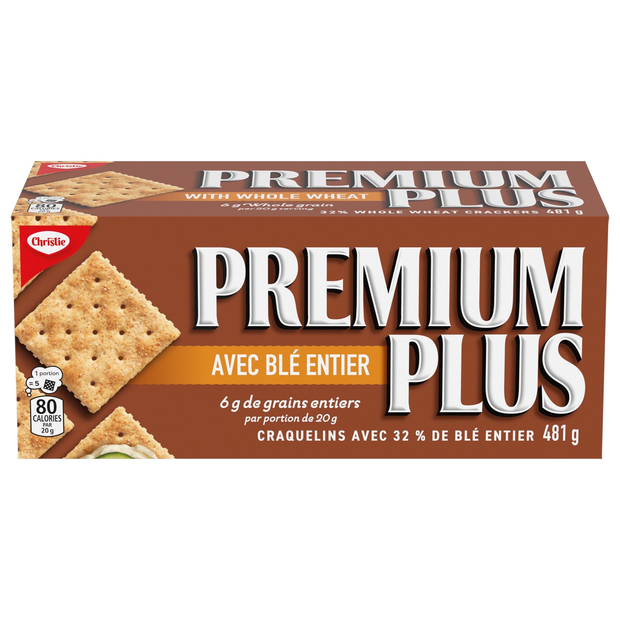 Premium Plus, Whole Wheat Crackers, 481 g : Amazon.ca: Grocery ...