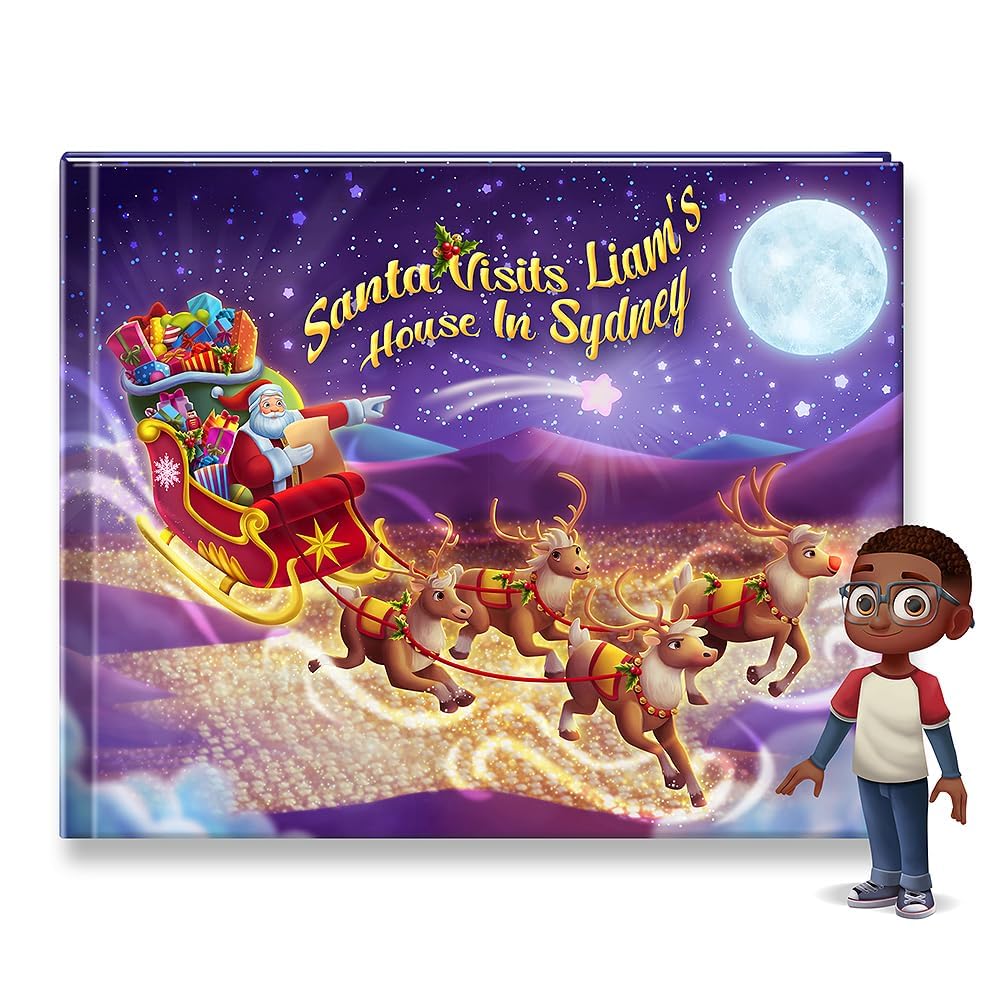 Amazon.com: STORYBUG Personalized Christmas Story Book for Kids - Santa ...