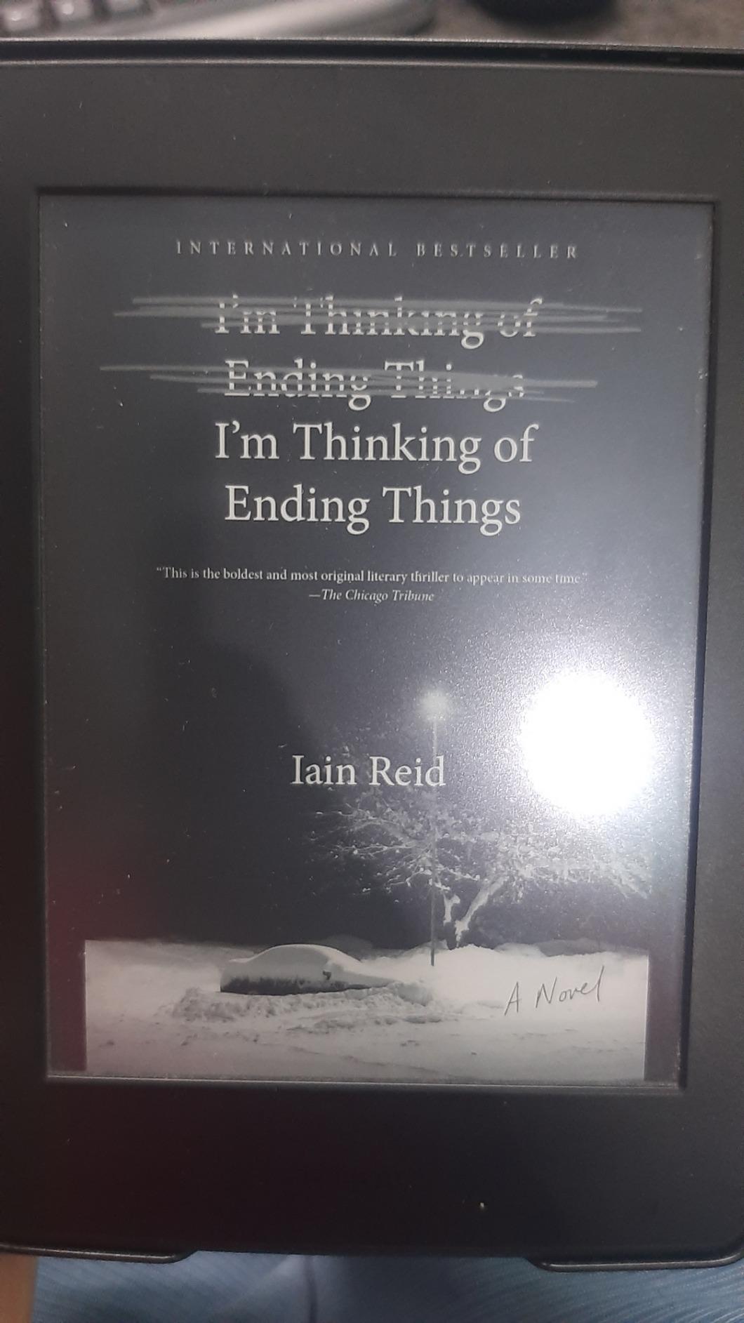 Buy I'm Thinking of Ending Things: A Novel Book Online at Low Prices in ...